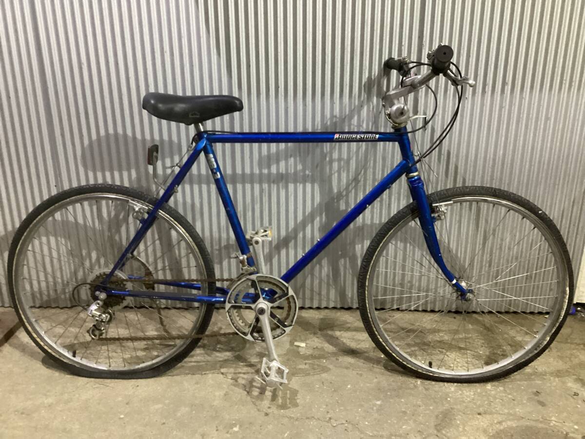 【傷や汚れあり】BRIDGESTONE ブリヂストン MB-3 クロモリ ホリゾンタル 80s 激レア レストアベース 中古 の落札情報詳細 ...