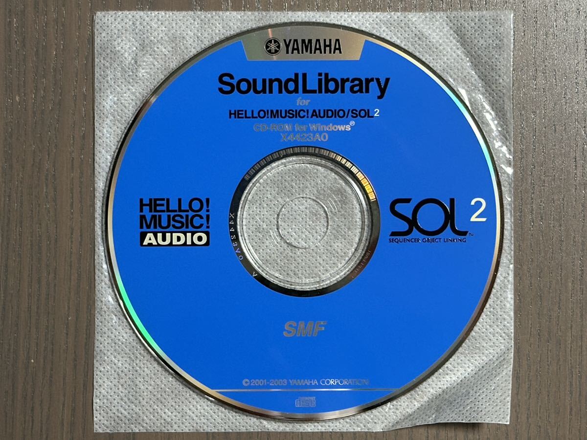 【やや傷や汚れあり】YAMAHA SOL2 for Windows 箱なし MA-162W DAW MIDI シーケンサー ヤマハ S ...