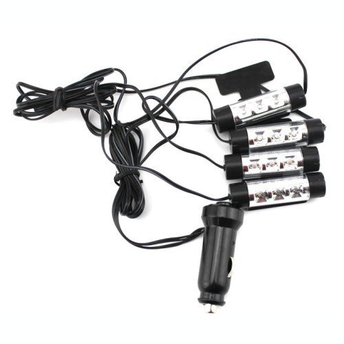 【未使用】【VAPS_1】車載用 ブルーLED フットランプ 足元 フロアライト 4ユニット×3LED 送込の落札情報詳細 - ヤフオク落札価格検索 オークフリー