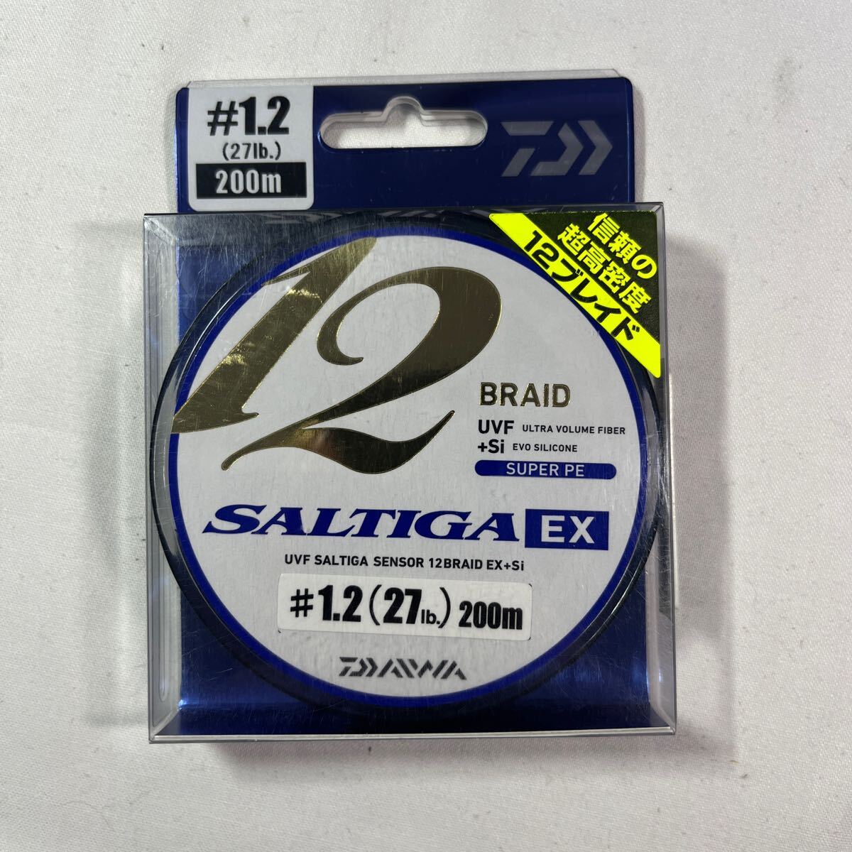【未使用】ダイワ(DAIWA) PEライン UVFソルティガセンサーX12EX+Si 2号 200m 5カラー(カラーマーキング付)【新品未使用品】N9927の落札情報詳細 - ヤフオク落札 ...