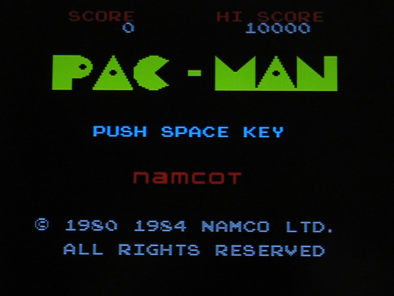 【傷や汚れあり】即決有★MSX★NAMCOT ナムコ パックマン PAC-MAN GAME CENTER 01 ゲームセンターシリーズ 元箱付 ...