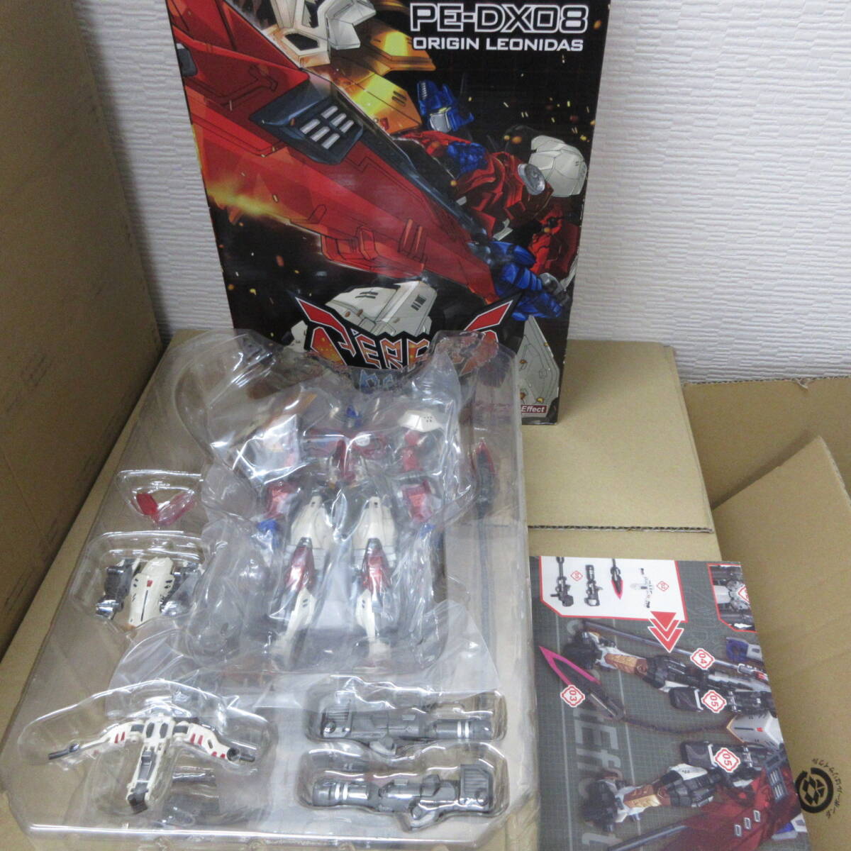 【目立った傷や汚れなし】 PE-DX08 ORIGIN LEONIDAS オリジン レオニダス PerfectEffect ロボット ...