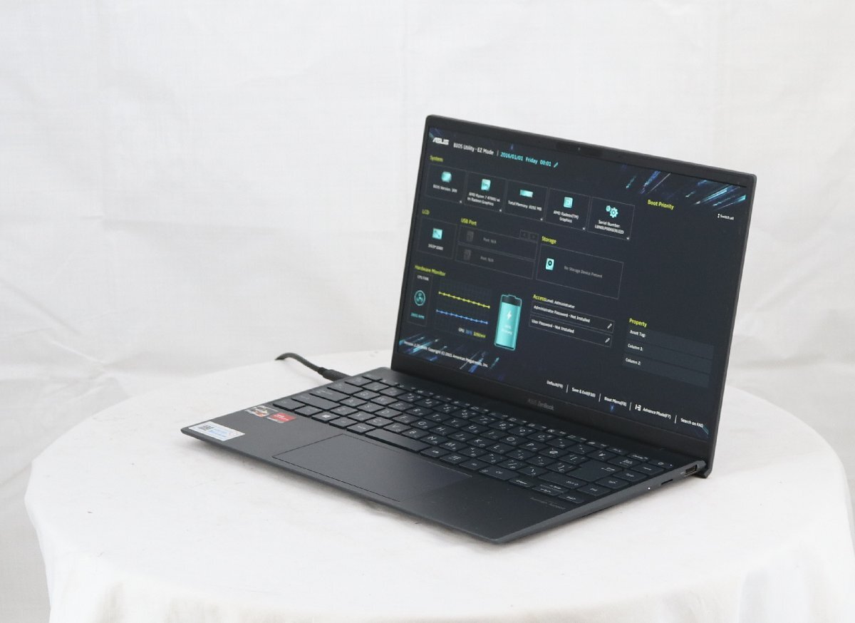 【傷や汚れあり】ASUS UM431D ZenBooK AMD Ryzen 5 3500U 2.10GHz 現状品の落札情報詳細 - ヤフオク ...