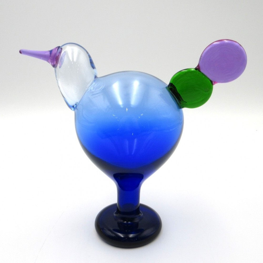 【やや傷や汚れあり】1円〜 Iittala イッタラ オイバ・トイッカ バード「SULEVI スレヴィ」2016 83/300 フィギュリン ...