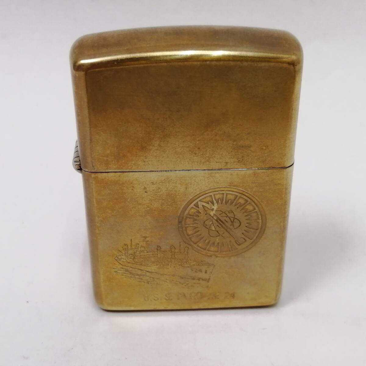 【未使用】 24070303 ZIPPO/ジッポー 1932 1992 U.S.S. PYRO AE 24 アメリカ海軍 ミリタリー 1992 ...