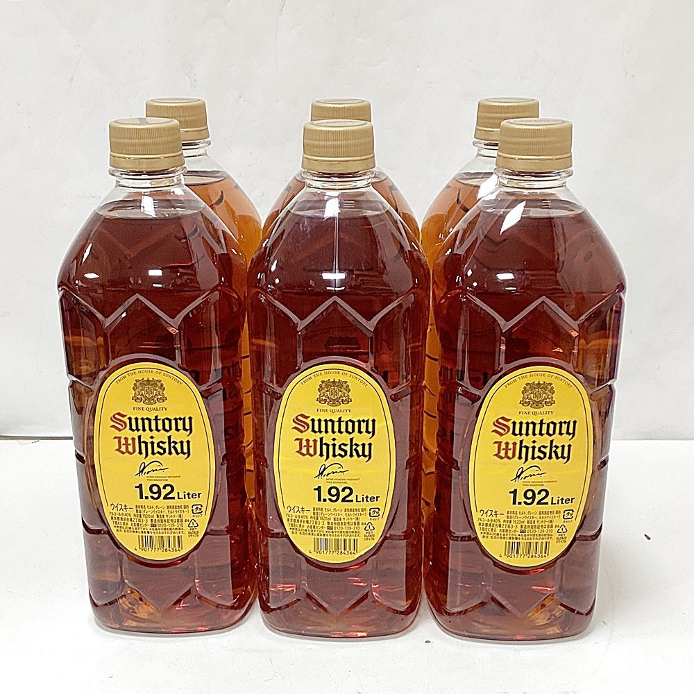 【未使用】HO1 未開栓 SUNTORY サントリー 角 ウイスキー 1.92L 1920ml 6本セット ②の落札情報詳細 - ヤフオク落札価格検索 オークフリー