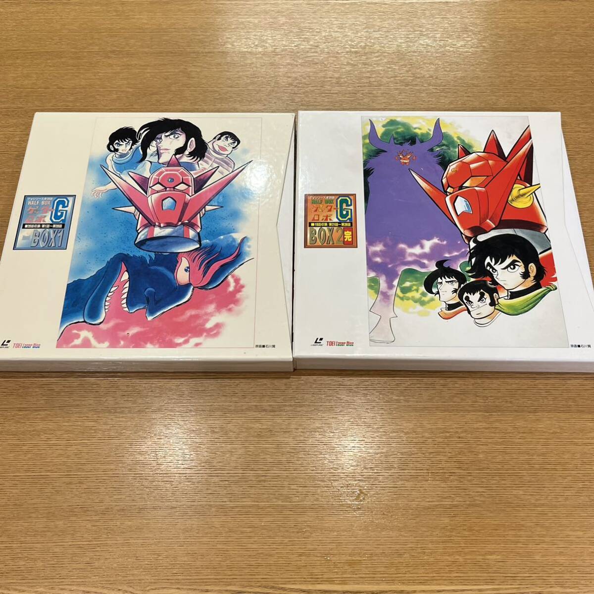 【やや傷や汚れあり】ゲッターロボG LD-BOX セット 計2点 HALF BOX 1&2 アニメ BOXの落札情報詳細 - Yahoo!オークション落札価格検索 オークフリー