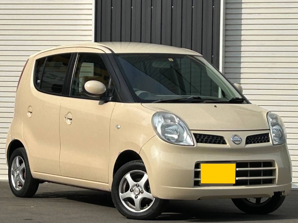 【走行距離 91,812 km】☆札幌発☆H20 日産 モコ E-FOUR DBA-MG22S AT 4WD スマートキー シートヒーター 車検R7.6.23まで 売切￥1,000スタート☆ ...