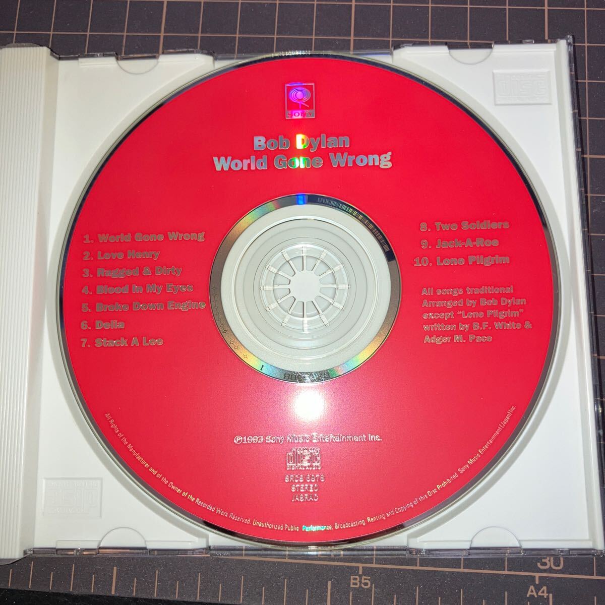 【目立った傷や汚れなし】国内盤 BOB DYLAN / world gone wrongの落札情報詳細 - Yahoo!オークション落札価格 ...