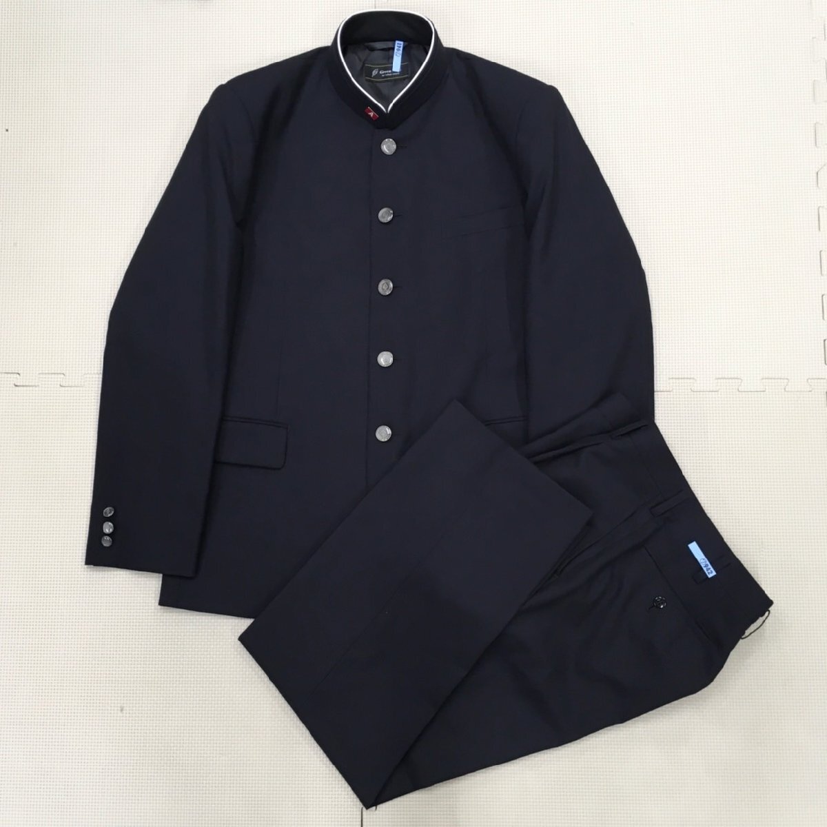 【傷や汚れあり】A893/T1158(中古)栃木県 今市工業高校 男子制服2点 /学ラン:180A/ズボン:W79/Green Mate/黒/ラウンドカラー/冬服/学生服/卒業生品の落札情報 ...