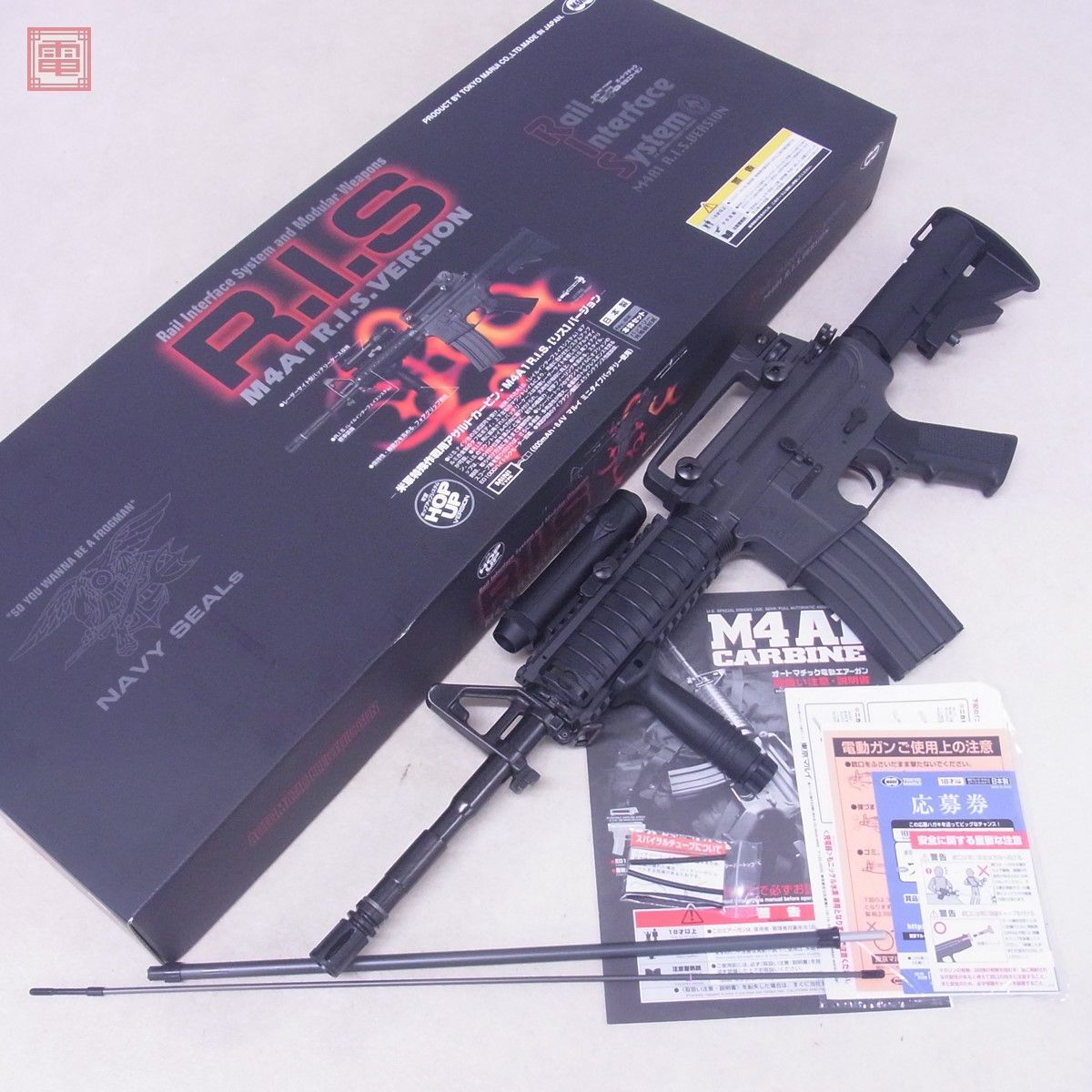 【やや傷や汚れあり】東京マルイ スタンダード 電動ガン M4A1 R.I.Sバージョン RIS 現状品【40の落札情報詳細 - Yahoo!オークション落札価格検索 オークフリー