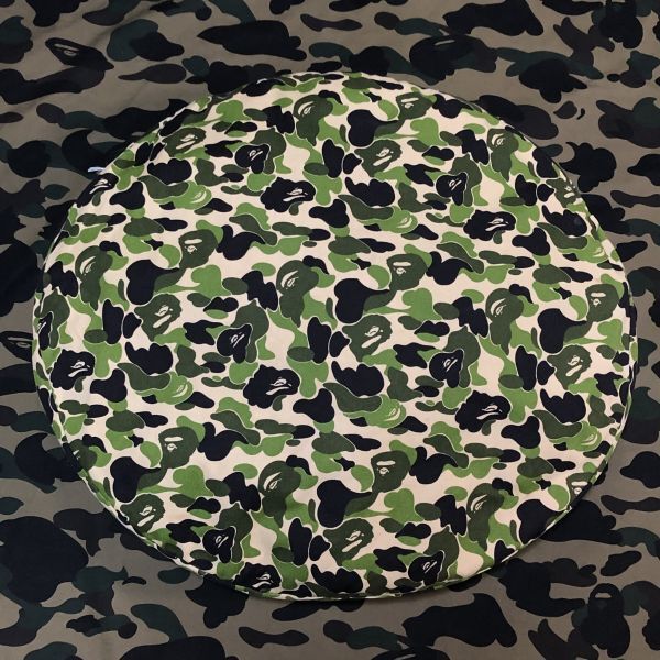 【目立った傷や汚れなし】abc camo dog bed pillow cushion bape エイプ A BATHING APE 迷彩の ...