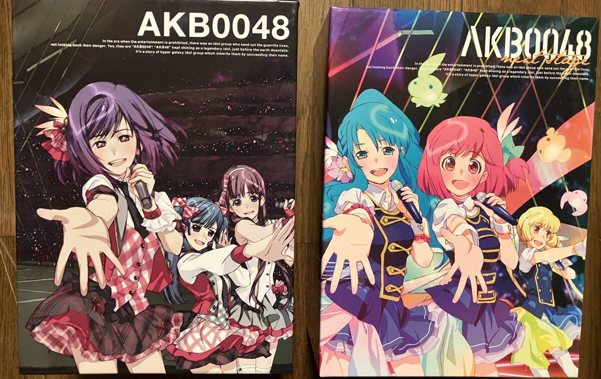 【目立った傷や汚れなし】AKB0048 1期＋2期 [全10巻セット] next stage 初回版 収納BOX付き カード26枚付 VOL.1~5 Blu-rayの落札情報詳細 ...