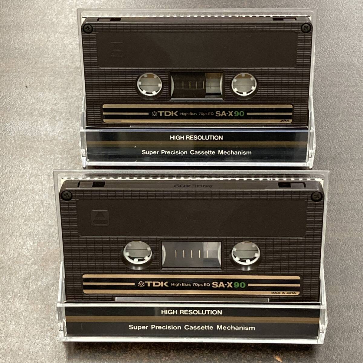 【やや傷や汚れあり】0239T TDK SA-X 90分 ハイポジ 2本 カセットテープ/Two TDK SA-X 90 Type II High Position Audio ...
