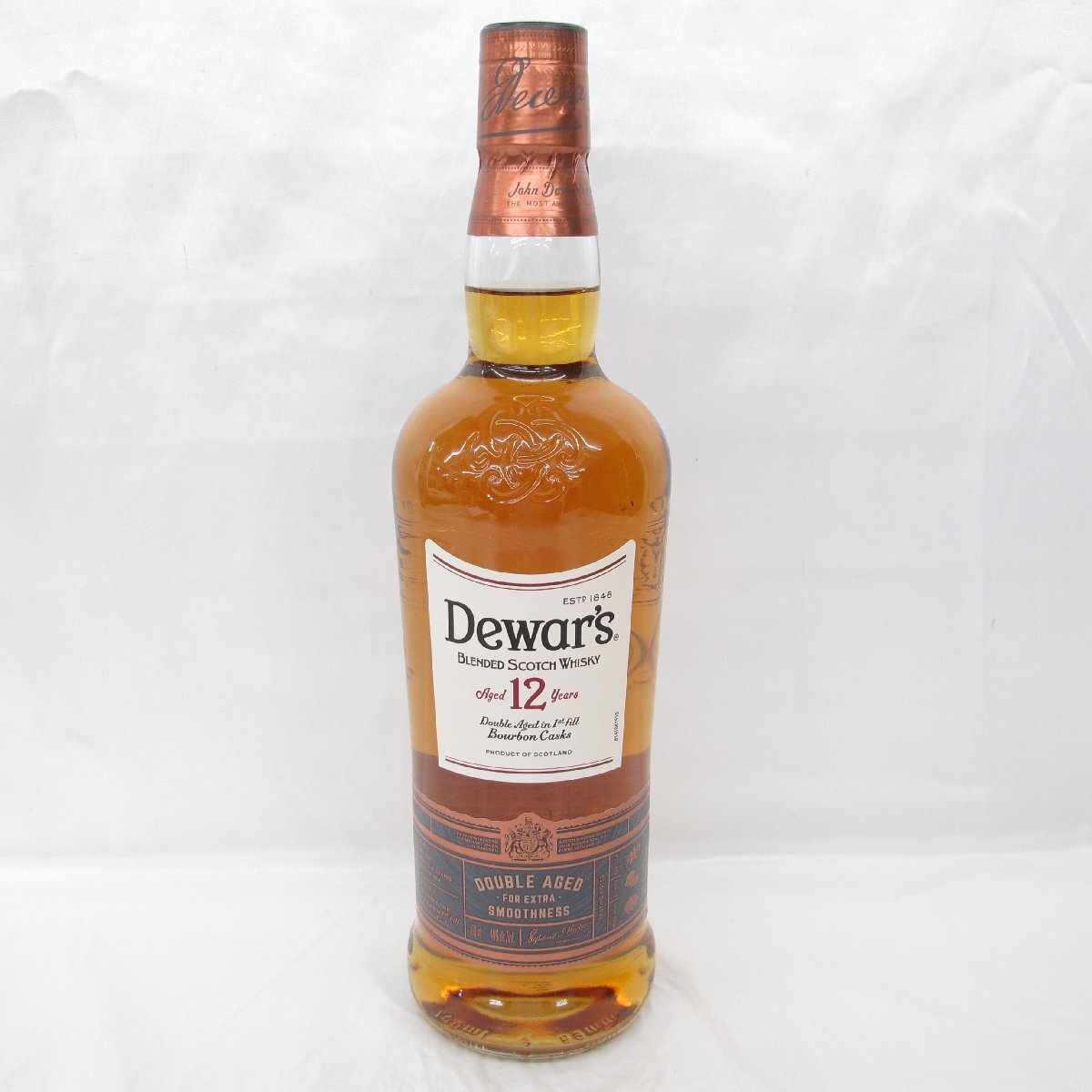 【未使用】1円～【未開栓】DEWAR'S デュワーズ 12年 ダブルエイジ ウイスキー 700ml 40% 11625564 0804の落札情報詳細 - Yahoo!オークション落札価格検索 ...