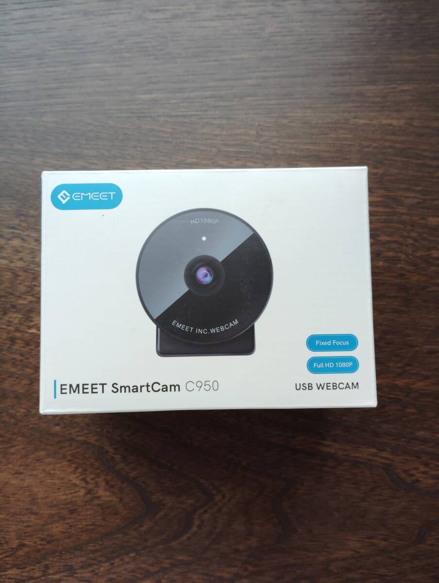 【未使用に近い】★ WEBカメラ EMEET C950 ウェブカメラ HD1080P 200万画素 パソコンカメラ 内蔵マイク 送料無料 ★の ...
