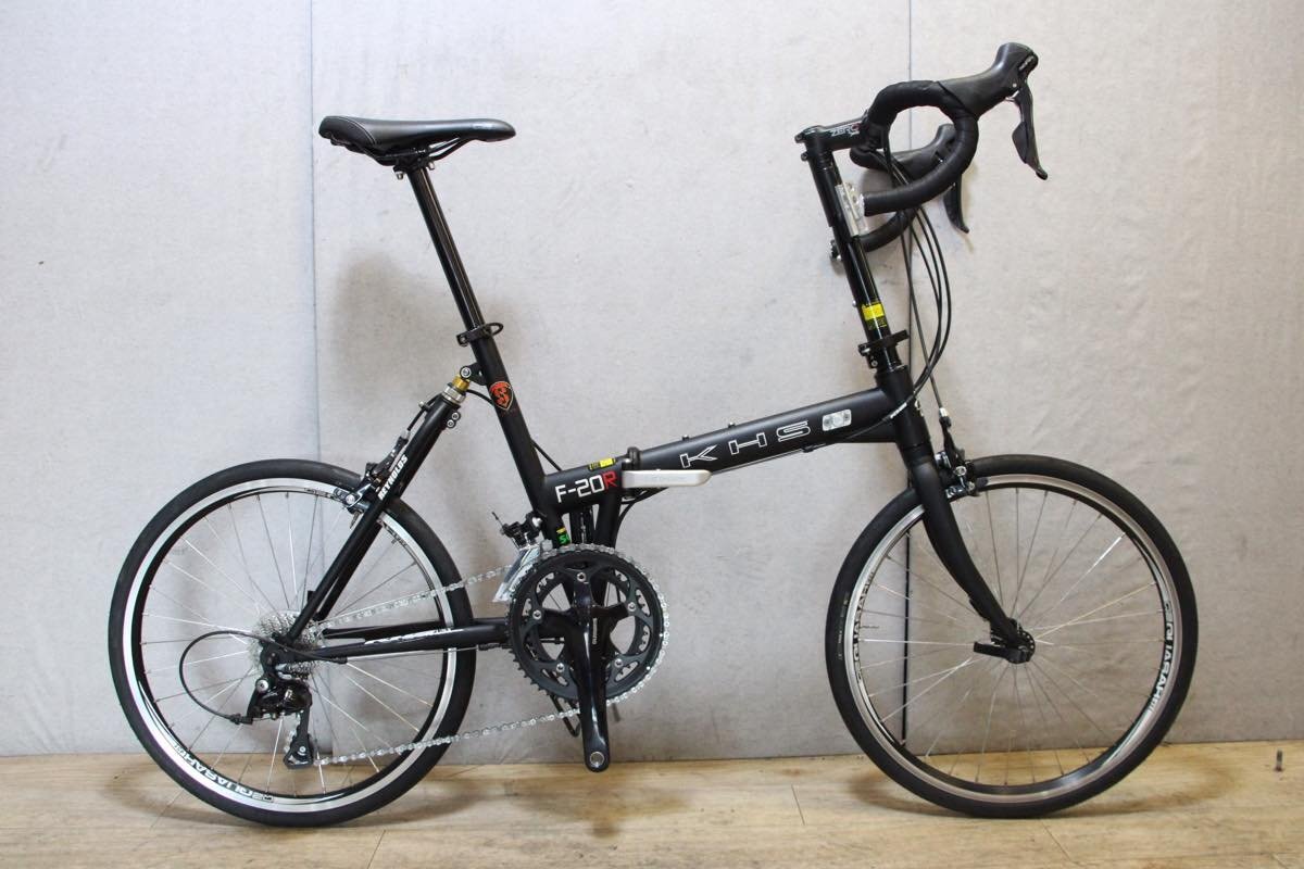 【目立った傷や汚れなし】 KHS ケイエイチエス F-20R 20インチ 折畳ミニベロ SHIMANO SORA MIX 2X9S 2016年モデル 超美品の落札情報詳細 - Yahoo ...