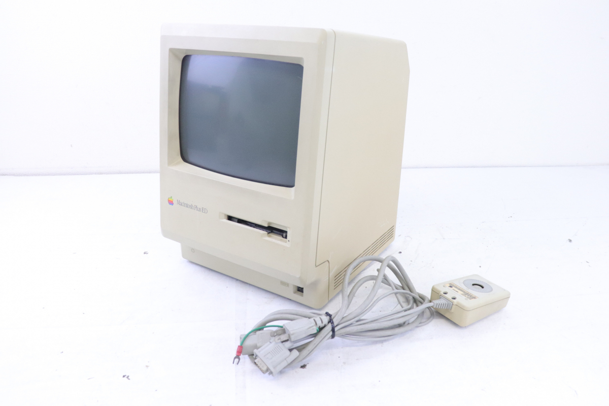 【やや傷や汚れあり】Macintosh Plus 1Mb M0001AP 総重量6.7kg_EFC_B0802-F013の落札情報詳細 ...