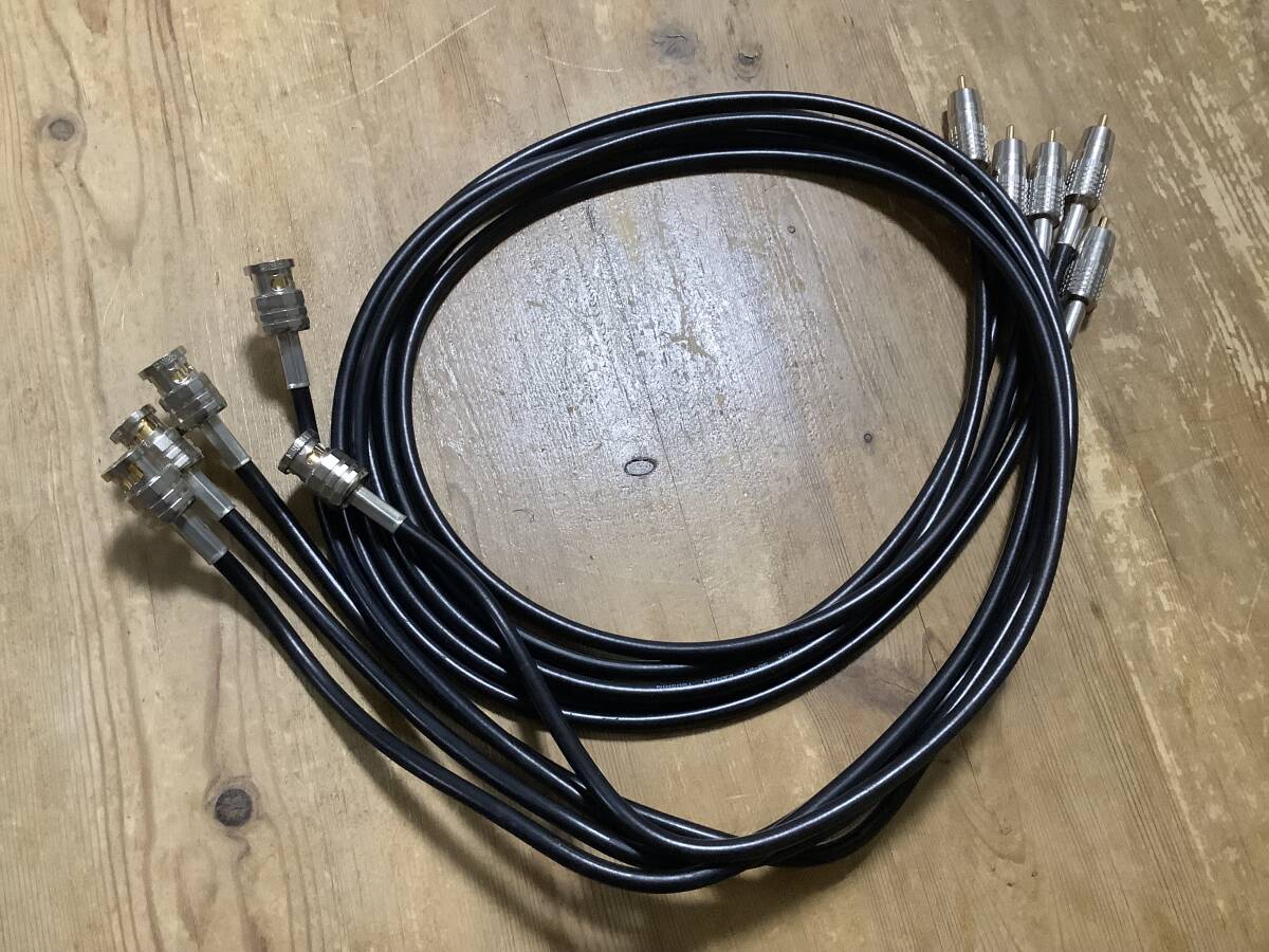 【やや傷や汚れあり】BNC付き同軸ケーブル 3C-2V 2m 5本 BNCプラグ BNCケーブル 両端BNC BNCプラグ 映像ケーブル 監視カメラ の落札情報詳細 - Yahoo ...