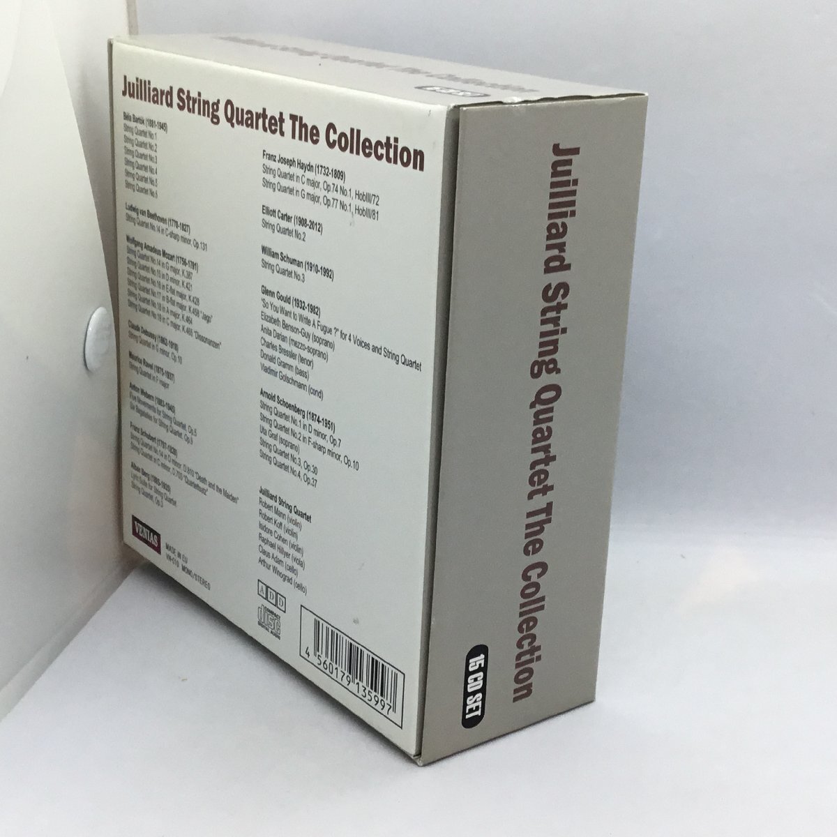 【目立った傷や汚れなし】★ ジュリアード弦楽四重奏団 Juilliard String Quartet / THE COLLECTION (15CD) VN-010の落札情報詳細 ...