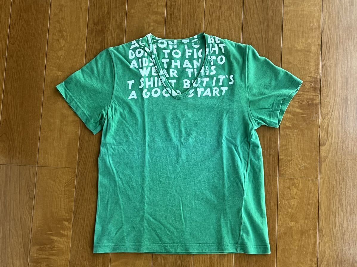 【傷や汚れあり】Martin Margiela マルジェラ AIDS/エイズ チャリティー Tシャツ 本人期 BY MISS DEANNA イタリア製 ②の落札情報詳細 - Yahoo ...