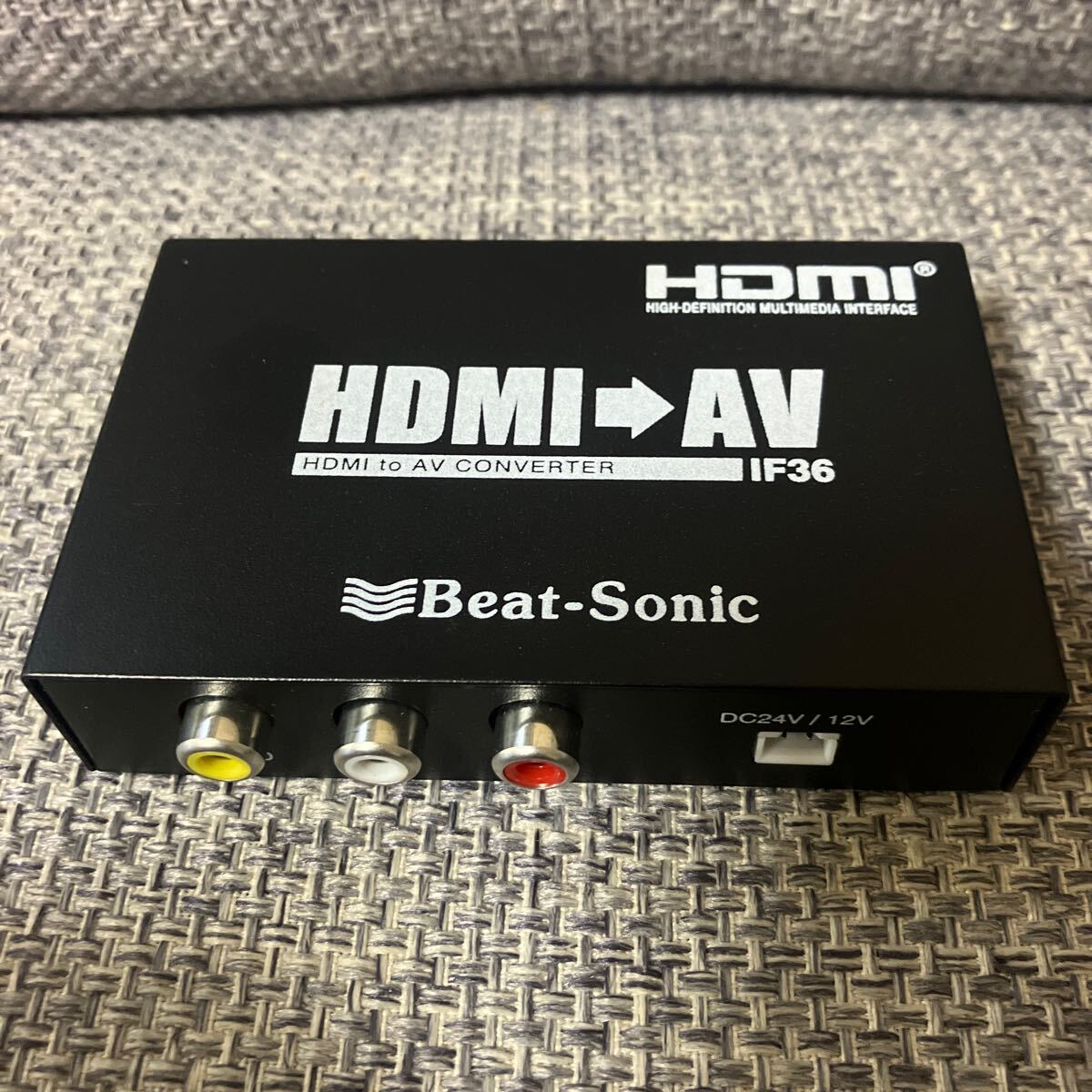 【全体的に状態が悪い】ビートソニック IF36 AVX 映像入力アダプターセット トヨタ インターフェースアダプター ディスプレイオーディオ ...
