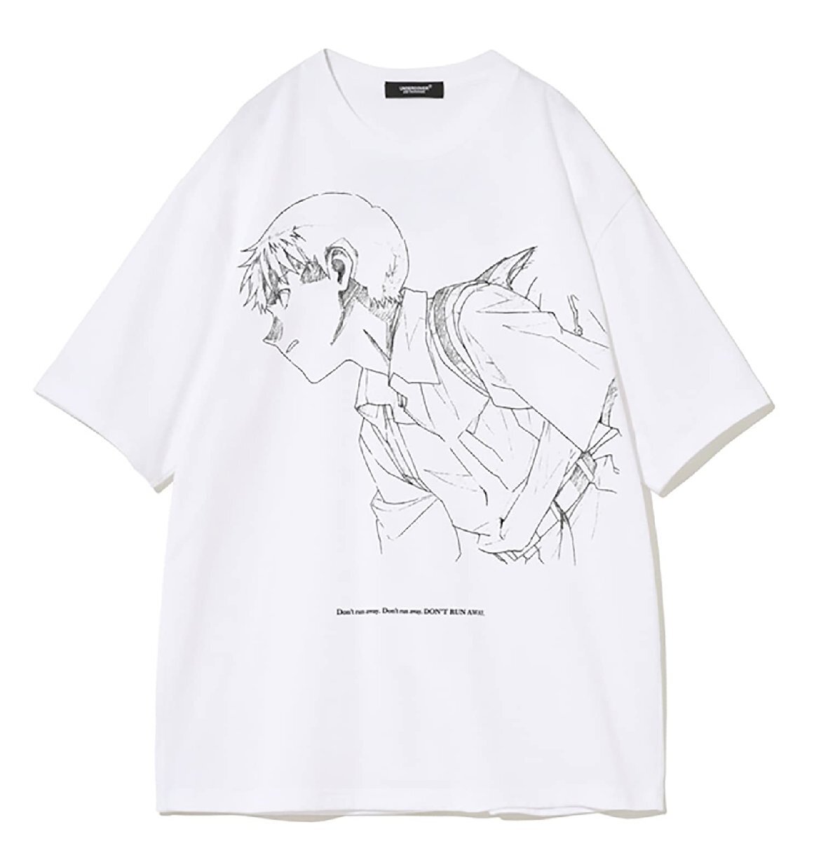 【未使用に近い】UNDERCOVER x EVANGELION T-SHIRT White 半袖 希少 中古 サイズ(2)の落札情報詳細 ...