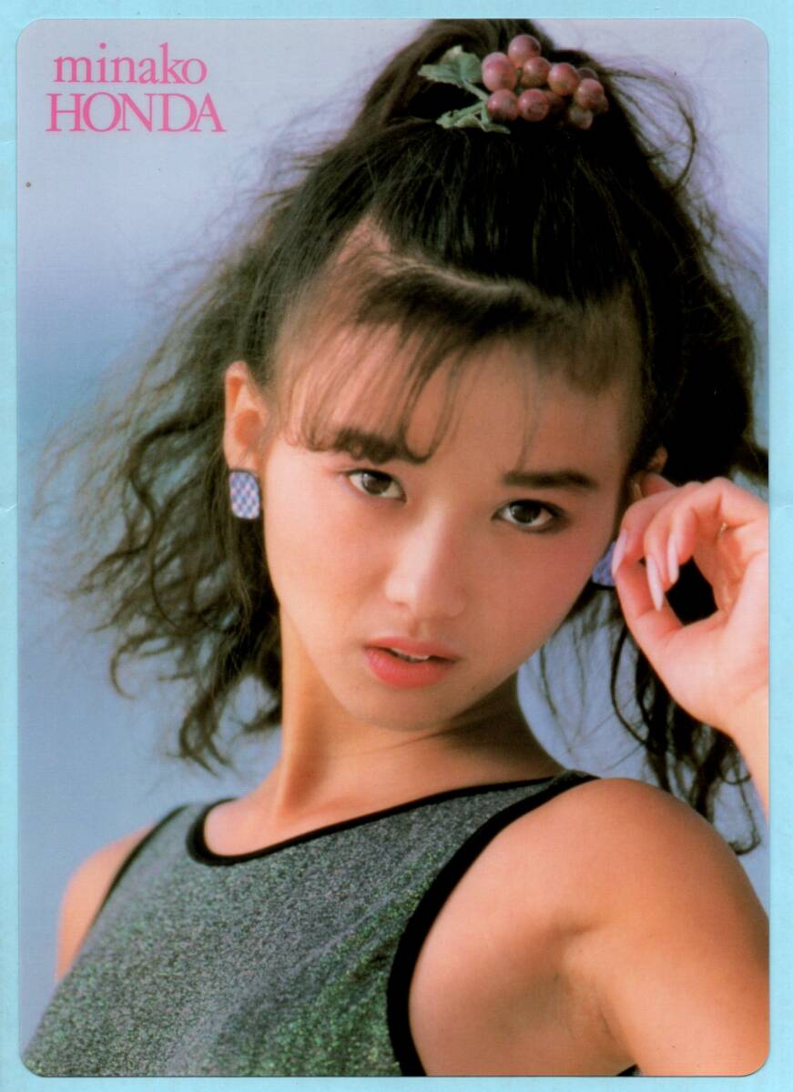 【全体的に状態が悪い】1980年代後半?昭和末期? 女性アイドル 下敷き② 本田美奈子 昭和アイドル? 昭和レトロの落札情報詳細 - Yahoo!オークション落札価格検索 オークフリー