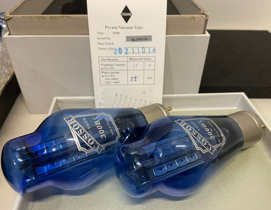 【目立った傷や汚れなし】COSSOR 300B Blue 使用時間少ない連番ペアー 元箱入り の落札情報詳細 - Yahoo!オークション落札 ...