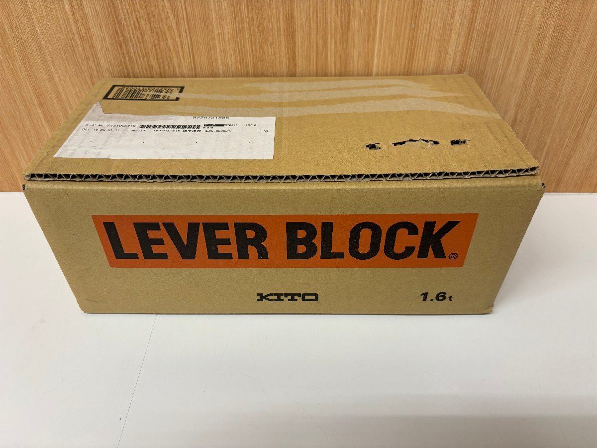 【未使用】☆KITO キトー 1.6t レバーブロック 1.6t （未使用品）②の落札情報詳細 - Yahoo!オークション落札価格検索 オークフリー