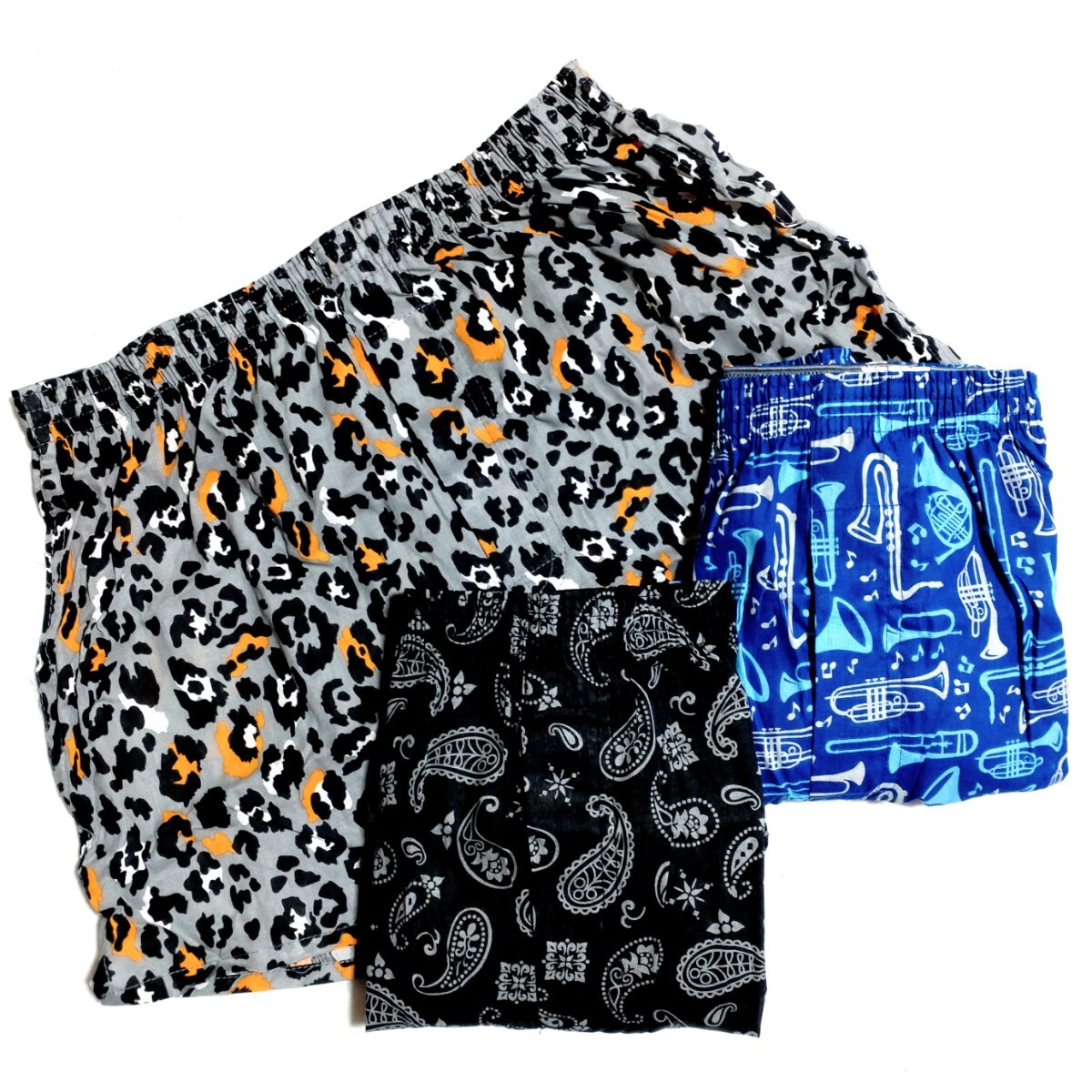 【未使用】特価/未使用【3枚組/サイズ=L】ノーブランド/メンズ/前開き/トランクス/胴囲=84~94cm/画像の柄3枚の落札情報詳細 - Yahoo!オークション落札価格検索 オークフリー