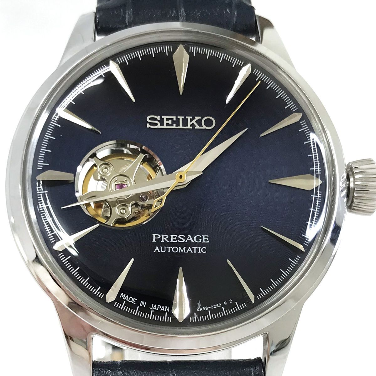【目立った傷や汚れなし】超美品 SEIKO セイコー PRESAGE プレザージュ プレサージュ 腕時計 SARY155 4R38-01N0 ...