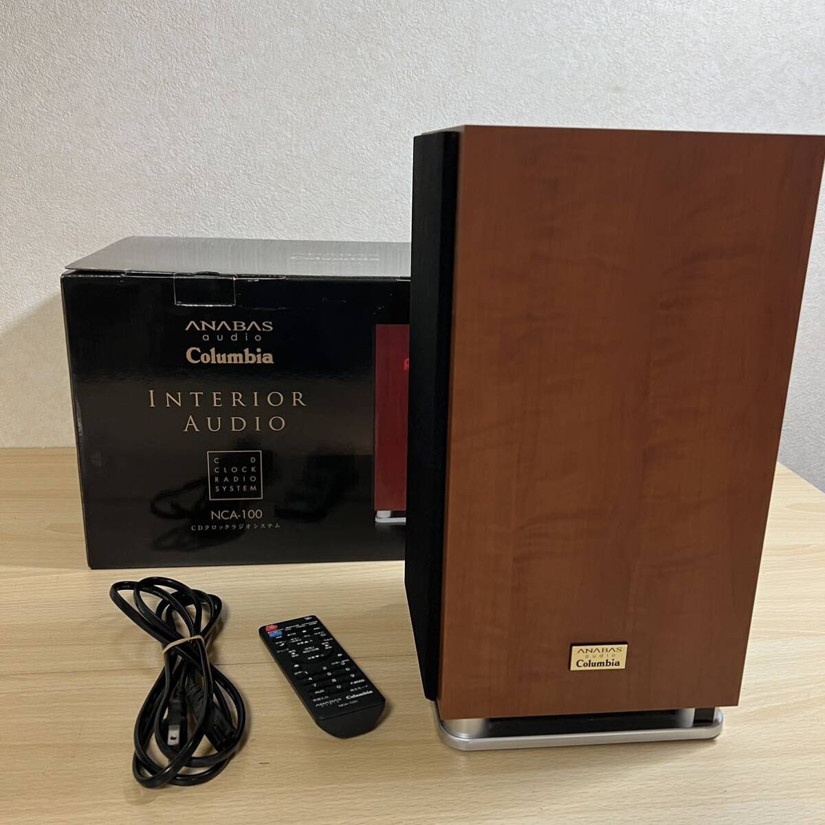【未使用に近い】西542【美品 ほぼ未使用】 ANABAS audio Columbia コロンビア NCA-100 CDクロックラジオシステム 箱付き アナバスの落札情報詳細 - Yahoo ...