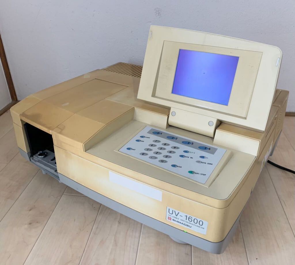 【全体的に状態が悪い】（1983M）SHIMADZU 島津製作所 UV-1600 UV-VISIBLE SPECTROPHOTOMETER 紫外可視分光光度計の落札情報詳細 - Yahoo ...