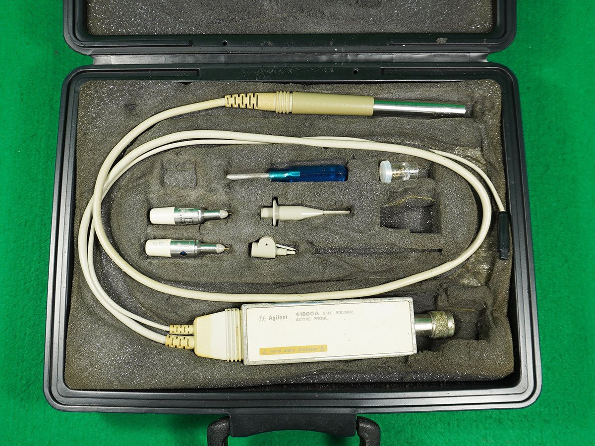 【全体的に状態が悪い】アジレントテクノロジー アクティブプローブ 41800A Active Probe Agilent ...