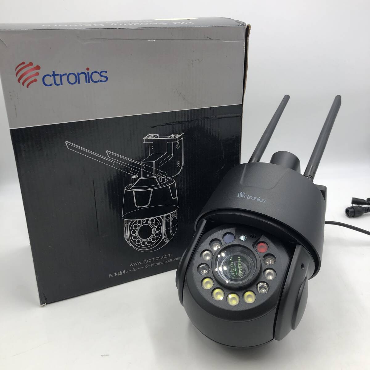 【傷や汚れあり】Ctronics Full HD PTZカメラ 防犯カメラ CTIPC-PTZ270 2台 現状品の落札情報詳細 - Yahoo!オークション落札価格検索 オークフリー