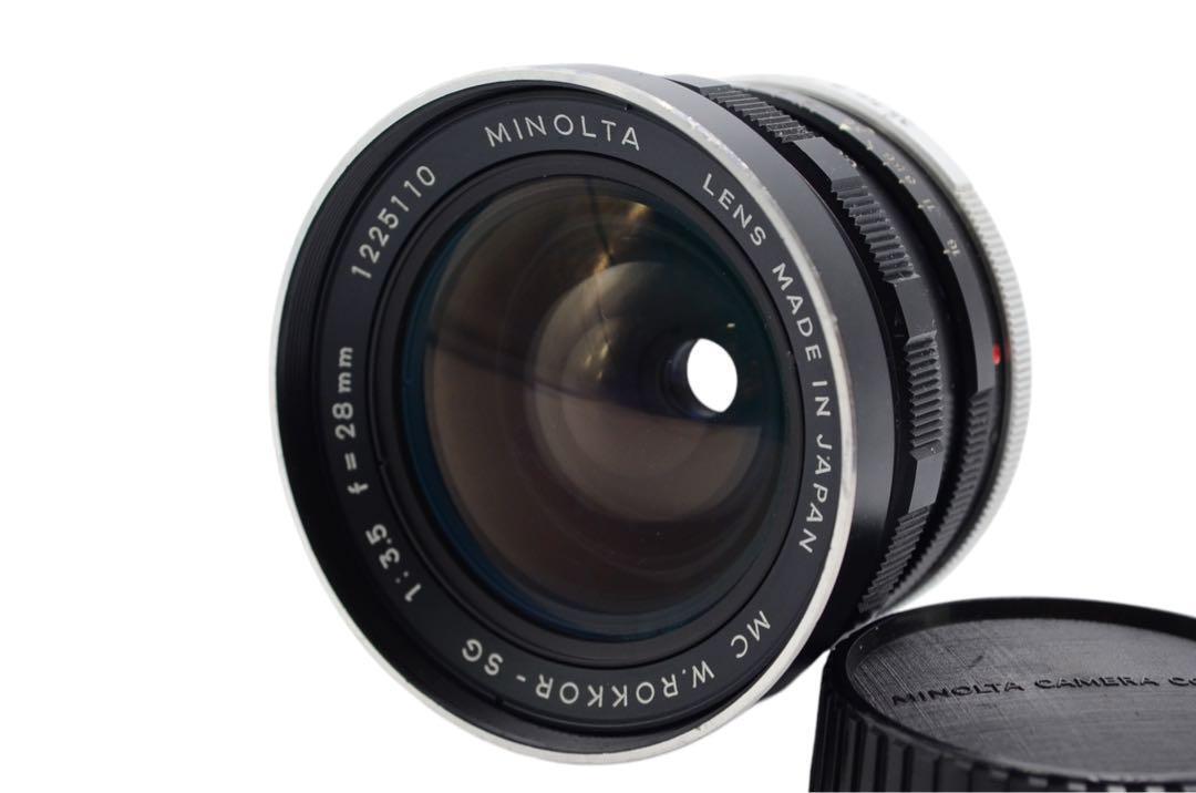 【目立った傷や汚れなし】Minolta MC-W.ROKKOR-SG 28㎜ F3.5の落札情報詳細 - Yahoo!オークション落札価格検索 オークフリー