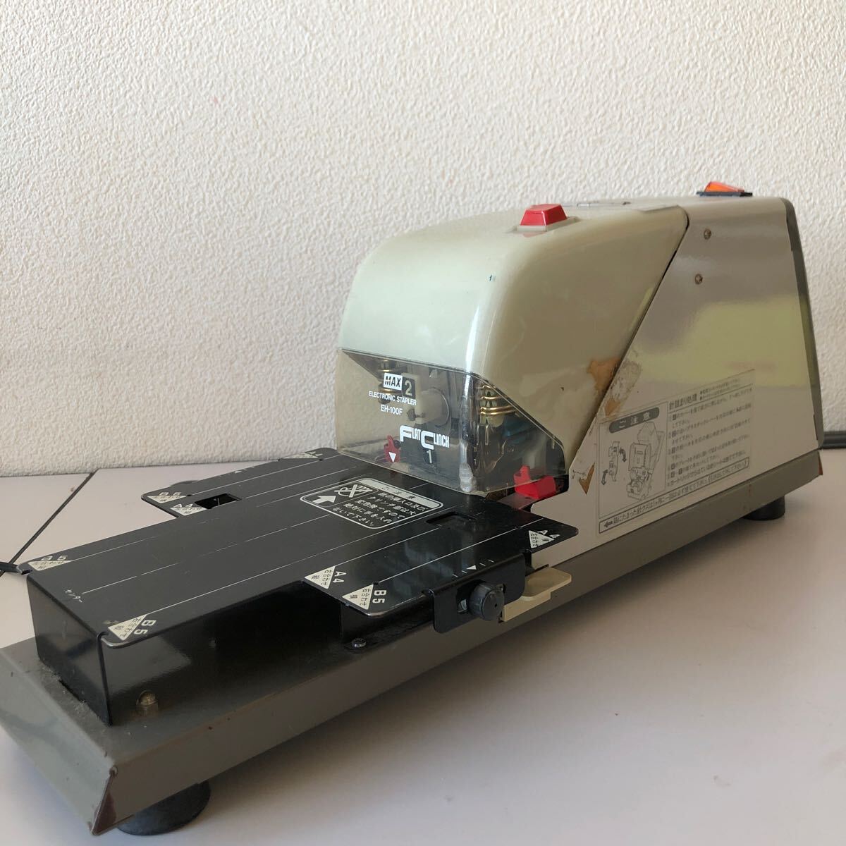 niceday ナイスデイ stapler 大型ホッチキス 100枚綴じ 事務用品 資料綴じの落札情報詳細 - Yahoo!オークション落札 ...