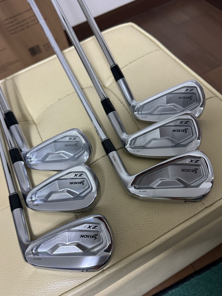 【未使用に近い】美品 新品番手あり スリクソン ZX7 Mk II アイアン 5-PW 6本セット ダイナミックゴールド DST (S200)の落札情報詳細 - Yahoo!オークション落札 ...