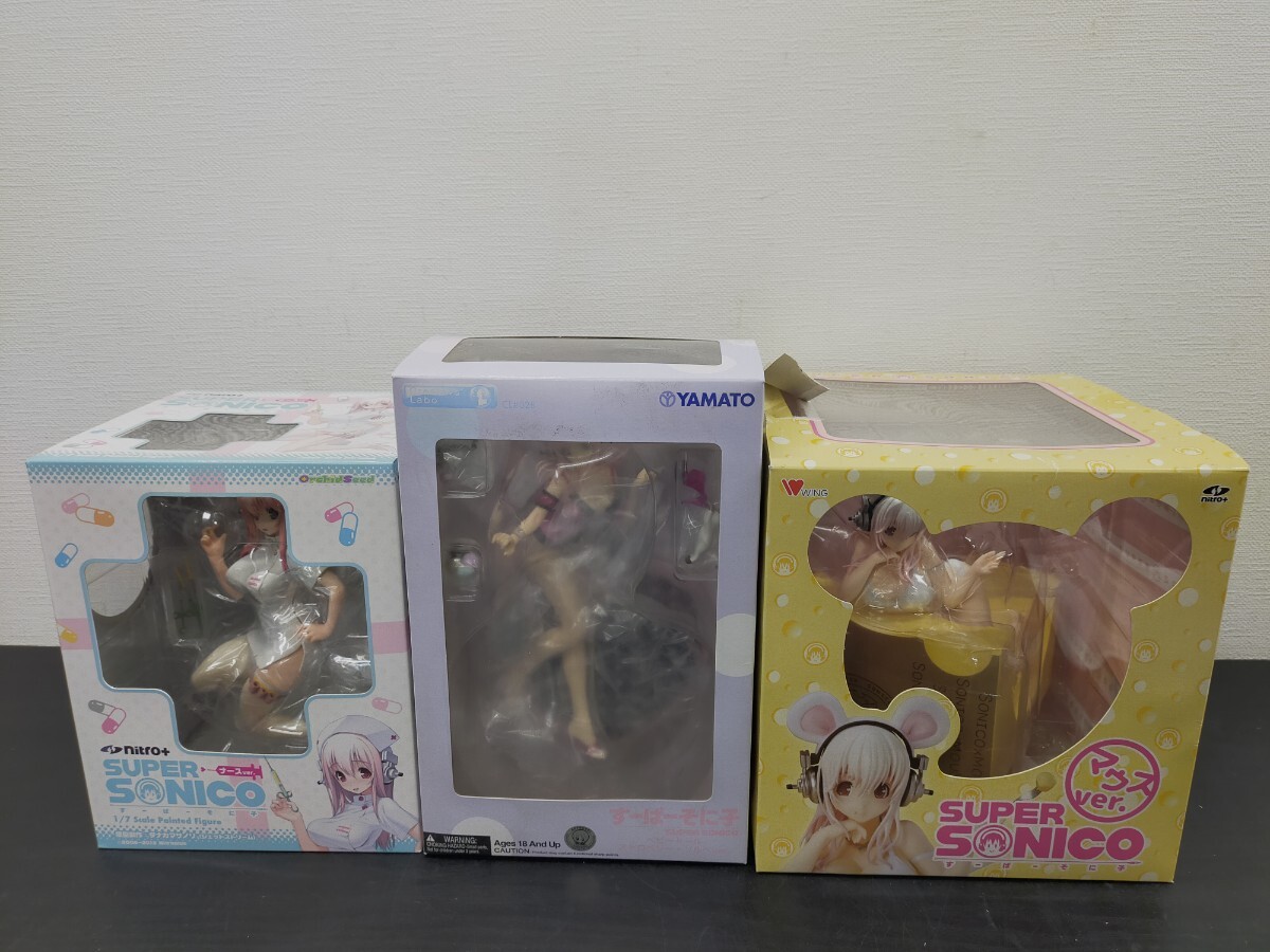【未使用】1円〜☆ウイング SUPER SONICO すーぱーそに子 マウスverフィギュア シャンティティ E2フィギュア ナースver. オーキッドシード 1/7の落札情報詳細 ...
