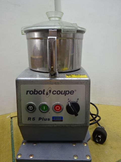 【やや傷や汚れあり】FMI エフエムアイ 業務用フードプロセッサーROBOT COUPE R5 PLUS ロボクープ 業務用カッターミキサー ...
