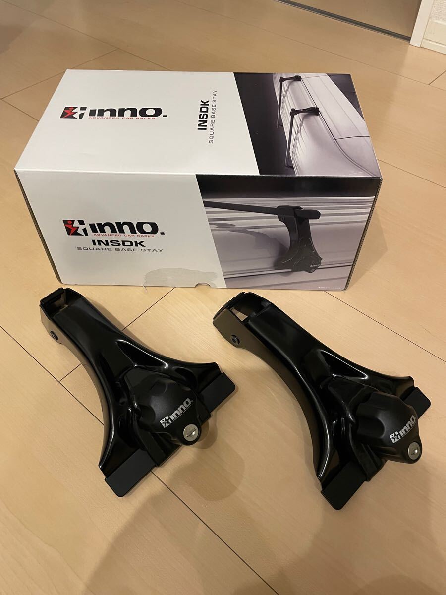 【未使用】【未使用】INNO キャリアベース INSDK 2脚1本分のみ イノー RV-INNO CARMATE カーメイト スクエアベース ...