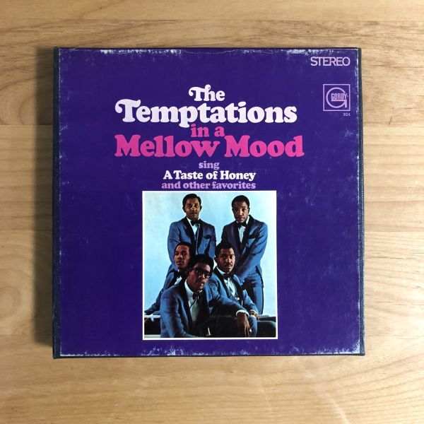 【やや傷や汚れあり】【US AMPEX オープンリール】 THE TEMPTATIONS / IN A MELLOW MOOD : REEL ...