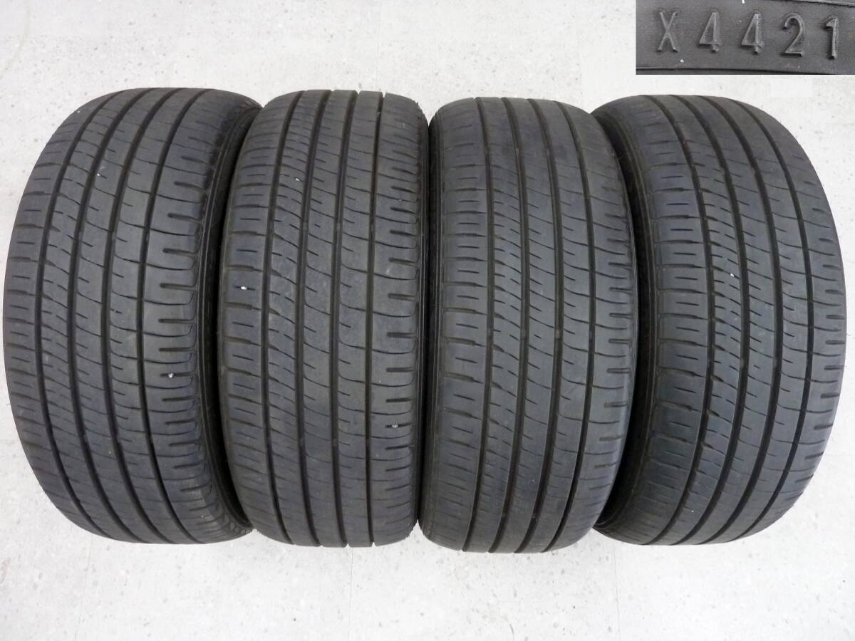 【やや傷や汚れあり】 2410-TK6LL DUNLOP ダンロップ ENASAVE エナセーブ EC204 2021年製 215/45R17 91W 4本セット 8分山 バリ山！の落札情報 ...