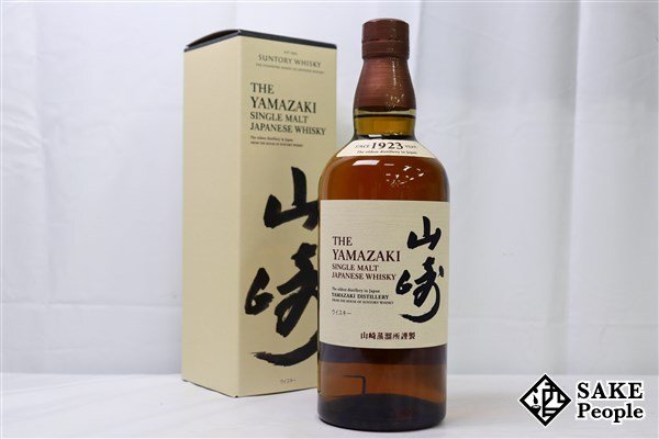 【やや傷や汚れあり】 1円～ サントリー 山崎 NV シングルモルト 700ml 43％ 箱付き ウィスキーの落札情報詳細 - Yahoo!オークション落札価格検索 オークフリー