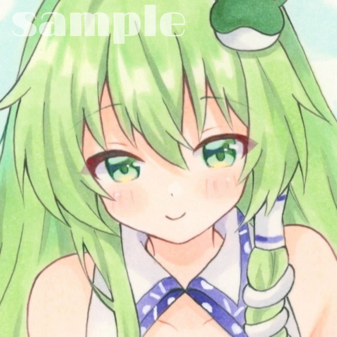 【新品】同人 手描きイラスト 東方project 東風谷早苗 A4の落札情報詳細 - Yahoo!オークション落札価格検索 オークフリー