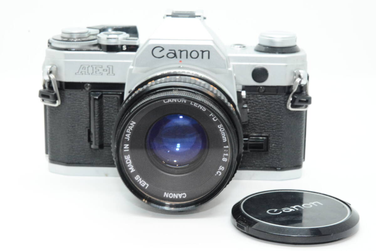 【やや傷や汚れあり】【外観特上級】Canon AE-1 シルハー / FD 50mm F1.8 S.C. #s13561の落札情報詳細 - Yahoo!オークション落札価格検索 オークフリー