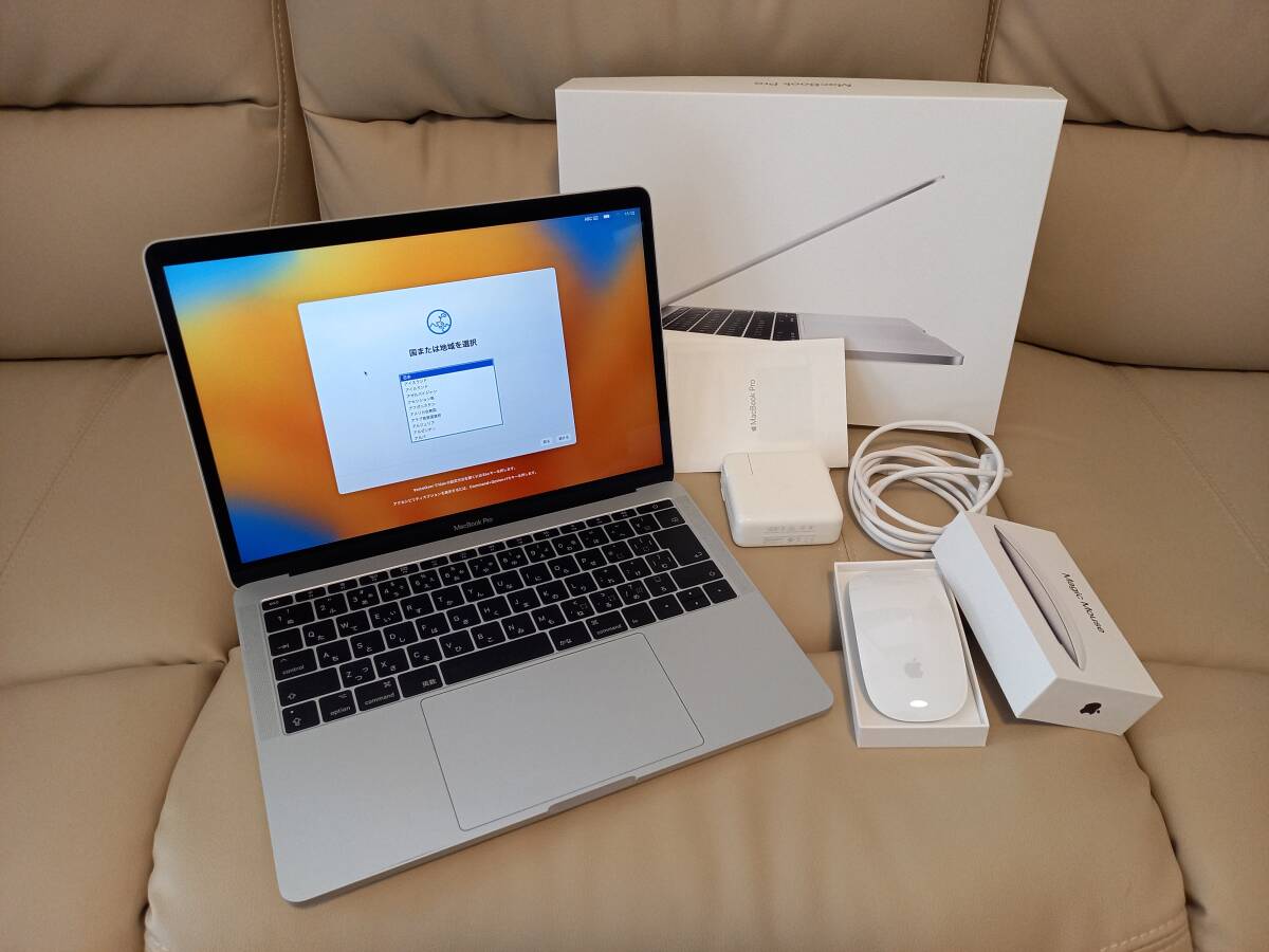【目立った傷や汚れなし】極良好★ Apple MacBook Pro 2018 MPXU2J/A 純正 マジックマウス 13.3インチ ...