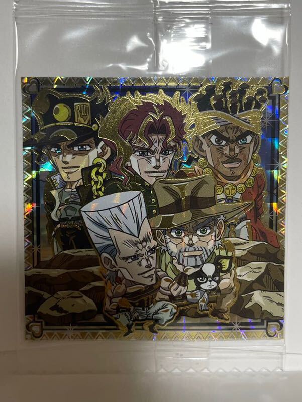 【未使用】未開封 ジョジョの奇妙な冒険 シールウエハース ジョースター一行 JO3-27 SDR スターダストレア 空条承太郎 ジョセフ イギー 花京院典明の落札情報詳細 - Yahoo ...