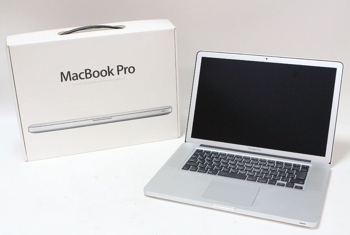 【傷や汚れあり】☆ Apple MacBook Pro 15.4インチ 2011 A1286 ☆AHB08555 Core i7 2GHz ...